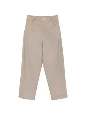 HEVO Straight-leg Trousers - Neutrals