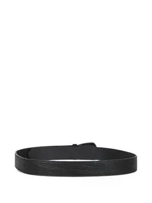 LEMAIRE Minimal Western Belt In Grained Cow Leather
