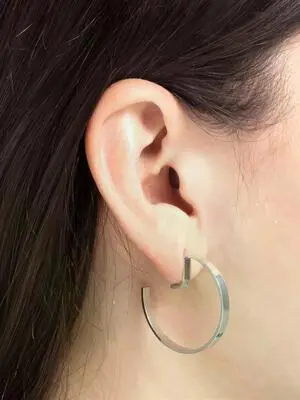THE BOYSCOUTS Level Round Earrings