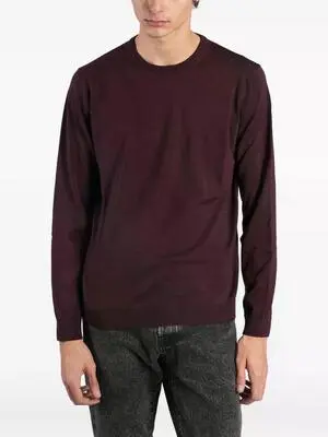 ROBERTO COLLINA Crew-neck Sweater - Red