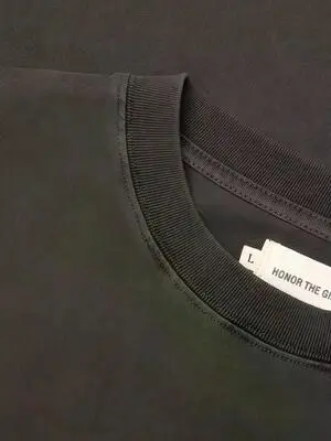 HONOR THE GIFT Script Tee Washed-finish T-shirt