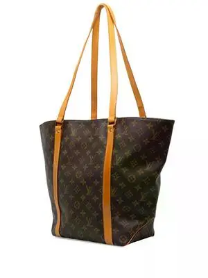 LOUIS VUITTON 1992 Monogram Sac Shopping Tote Bag
