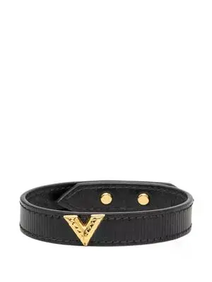 LOUIS VUITTON 2021 Leather Essential V Bracelet Costume Bracelet
