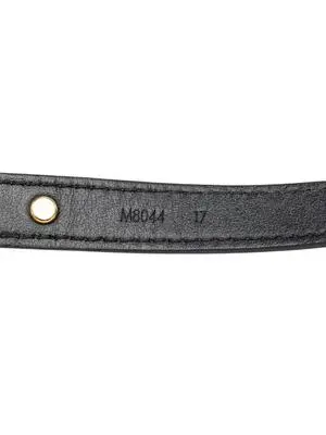 LOUIS VUITTON 2021 Leather Essential V Bracelet Costume Bracelet