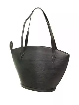 LOUIS VUITTON 1996 Epi Saint Jacques Gm Long Strap Tote Bag - Black