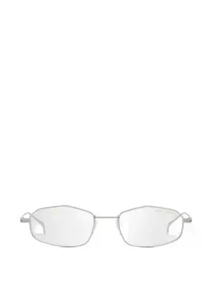 Dita Lsa-149 Geometric-frame Glasses - Silver