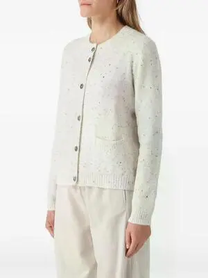 GRAN SASSO Flecked Button-up Cardigan