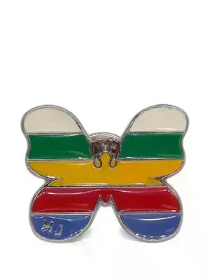 Marc Jacobs Butterfly Multicolour Pin
