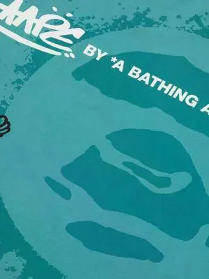 AAPE BY *A BATHING APE Moonface Graphic-print T-shirt