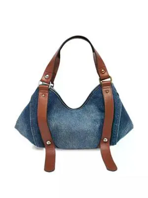 DIESEL® D-one-small Top-handle Bag In Denim And Leather