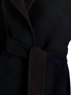 Kiton Belted Wrap Coat