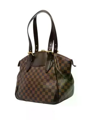 LOUIS VUITTON 2011 Damier Ebene Verona Mm Shoulder Bag - Brown