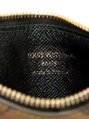 LOUIS VUITTON 2021-2026 Monogram Reverse Romy Card Holder