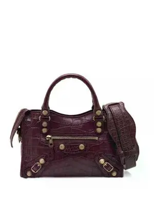 Balenciaga Mini Classic City Handbag - Red