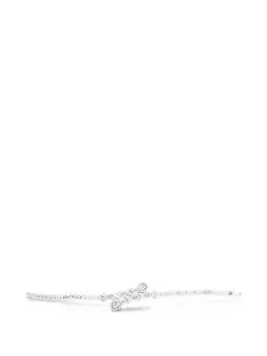 HZMER JEWELLERY Taara Embellished Bracelet - Silver