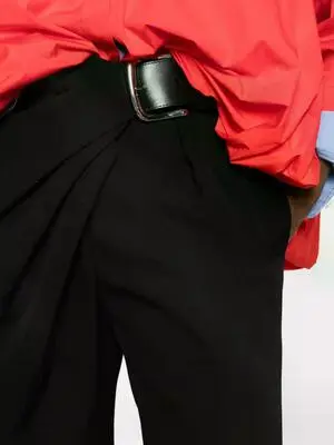 Loewe Belted Draped Trousers