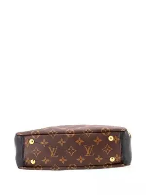LOUIS VUITTON Pallas Tote Monogram Canvas With Leather Bb Shoulder Bag - Black