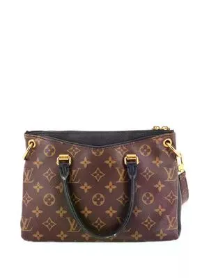 LOUIS VUITTON Pallas Tote Monogram Canvas With Leather Bb Shoulder Bag