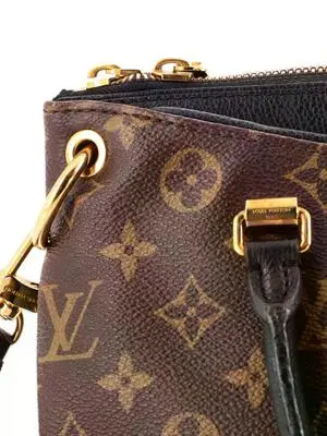 LOUIS VUITTON Pallas Tote Monogram Canvas With Leather Bb Shoulder Bag