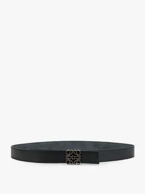 Loewe Anagram Suede Belt