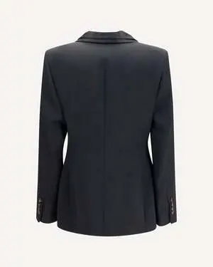 Brunello Cucinelli Wool Jacket With Shawl Lapels