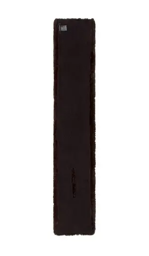FAVORITE DAUGHTER The Cozy Loop Scarf In Brown