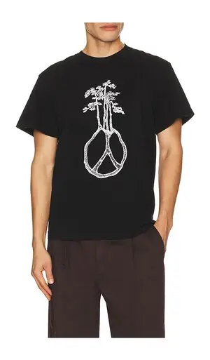 AFIELD OUT Tranquility Tee Shirt - Black