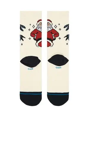 Stance Northern Exposure Crew Socks In Cream