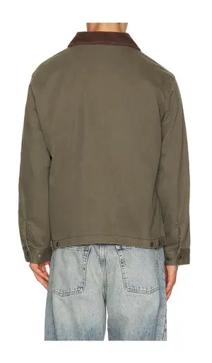 DUVIN DESIGN Camp Jacket In Green