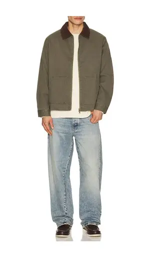 DUVIN DESIGN Camp Jacket In Green