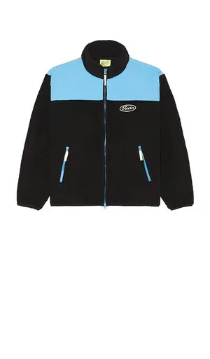 DUVIN DESIGN Oval Full Zip Sherpa Jacket