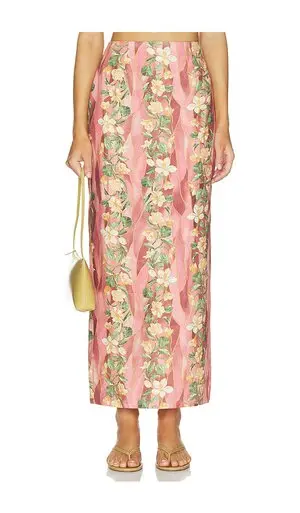 Agua Bendita Lirica Castillo Skirt In Multi