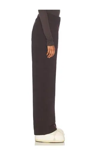 WE NORWEGIANS Britt Palazzo Ski Pant In Chocolate