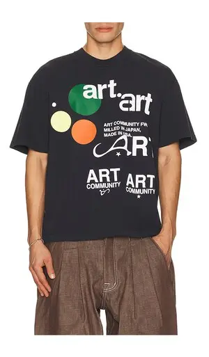 ART COMMUNITY Community Tee - Black