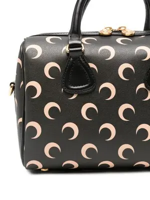 MARINE SERRE Moon Canvas Strike Handbag