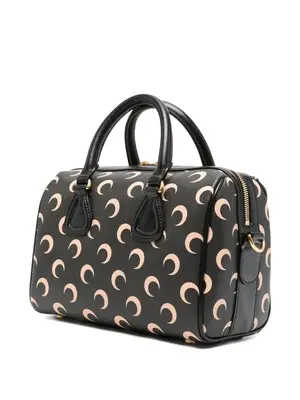 MARINE SERRE Moon Canvas Strike Handbag