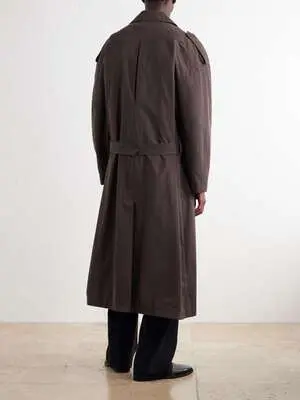 THE ROW Marcia Brushed Twill Trench Coat