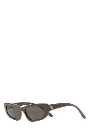 Balenciaga Dark Acetate Palma Sunglasses - Brown