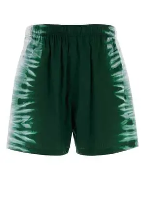 Balenciaga Printed Poplin Bermuda Shorts