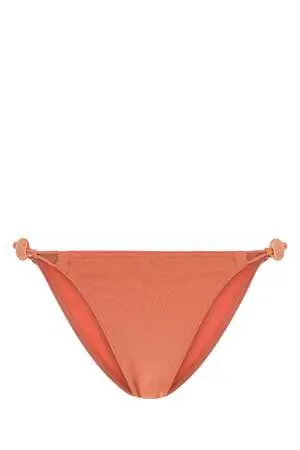 ERES Peach Stretch Nylon Farrah Bikini Bottom - Orange