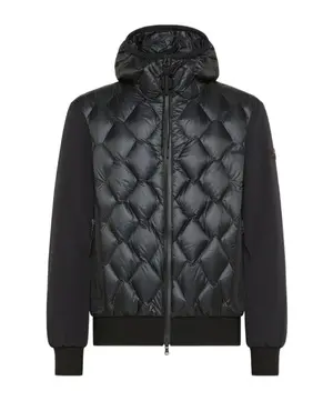 Peuterey Koons Quilted Down Jacket - Graphite Blue