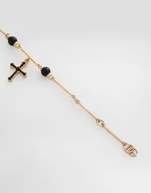 Dolce & Gabbana Dolce Gabbana Cross Embellished Bracelet
