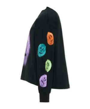 MOLO Reniza Smiley-print Long-sleeve T-shirt