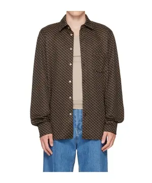 WALES BONNER Doshi Shirt - Black
