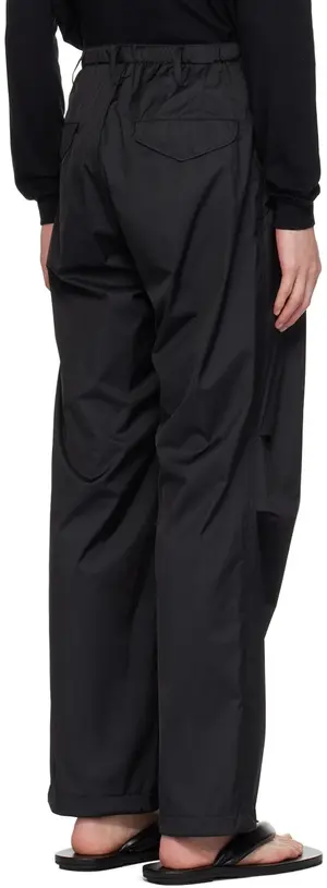 Auralee Straight-leg Satin Trousers