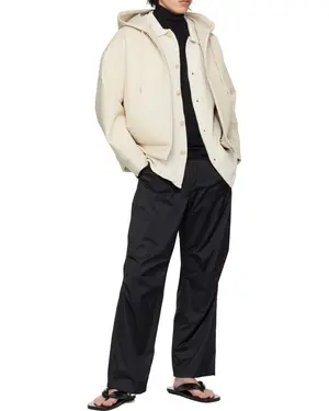 Auralee Straight-leg Satin Trousers