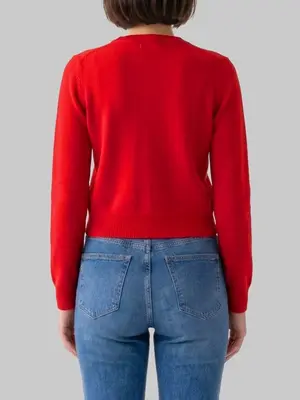 Celine Twinset Cardigan In Heritage Cashmere