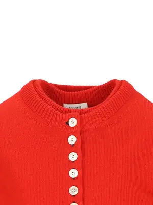 Celine Twinset Cardigan In Heritage Cashmere