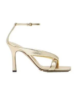 Bottega Veneta Riva Strapped Heeled Sandals - Medallion