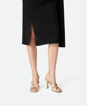 Bottega Veneta Riva Strapped Heeled Sandals